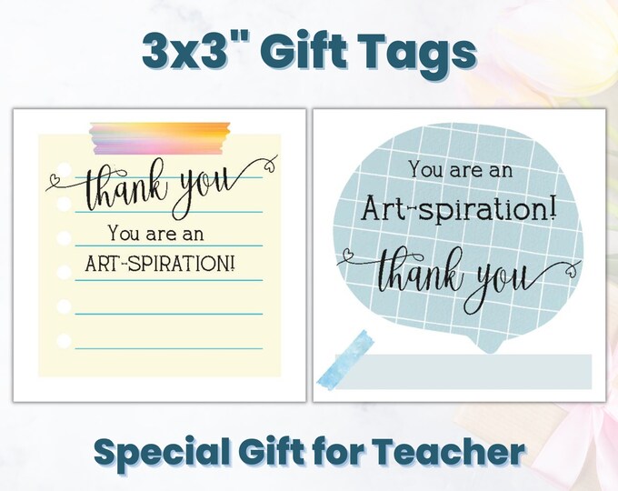 Printable Teacher Appreciation Note Template BUNDLE, Teacher ...