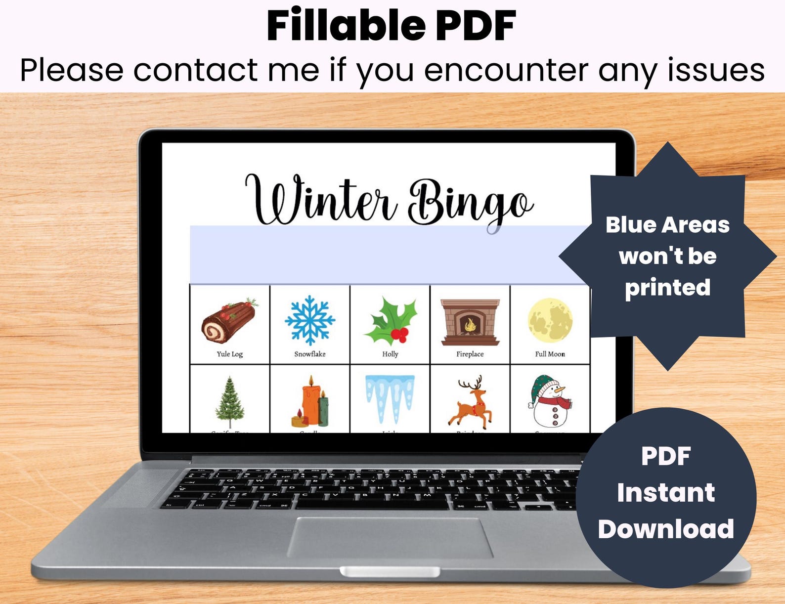 Winter Solstice Bingo, Winter Bingo, Winter Games, Icebreaker Games ...