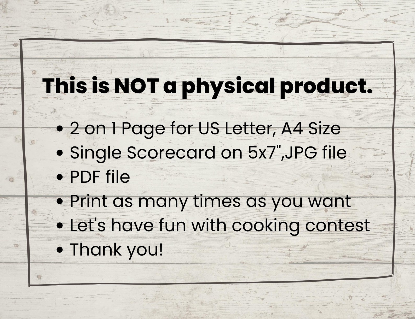 Chili Cook off Score Card, Chili Cook-off Score Sheet, Chili Cookoff ...