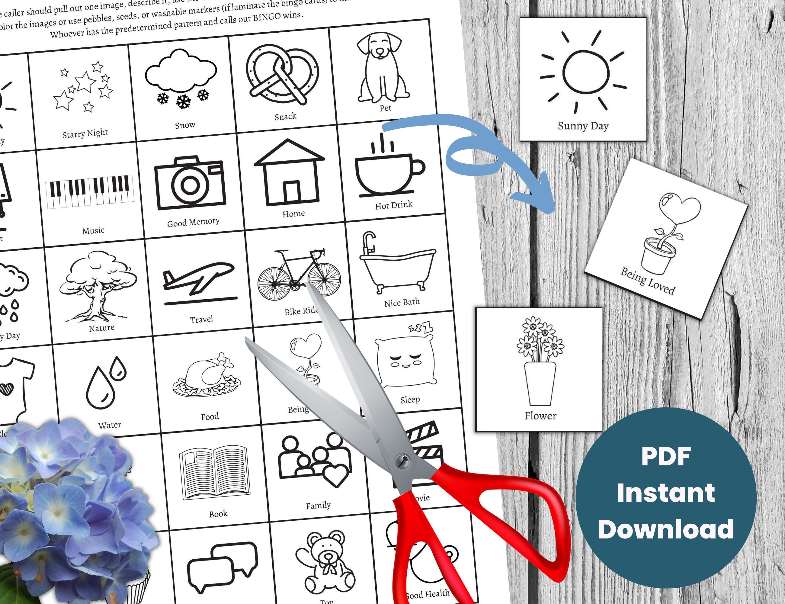 Printable Gratitude Coloring Bingo, Thankful Activities for ...