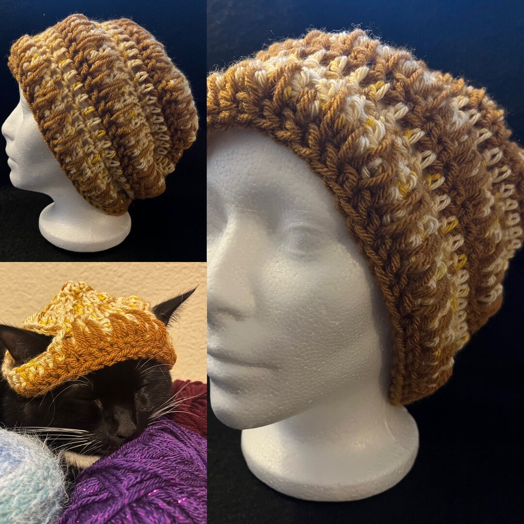 Fearless Hat and Cat Hat Crochet Pattern - Etsy