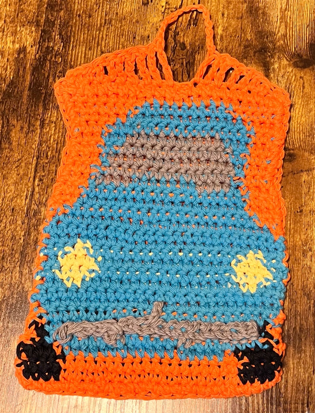 VW Bug Car Cloth Crochet - Etsy