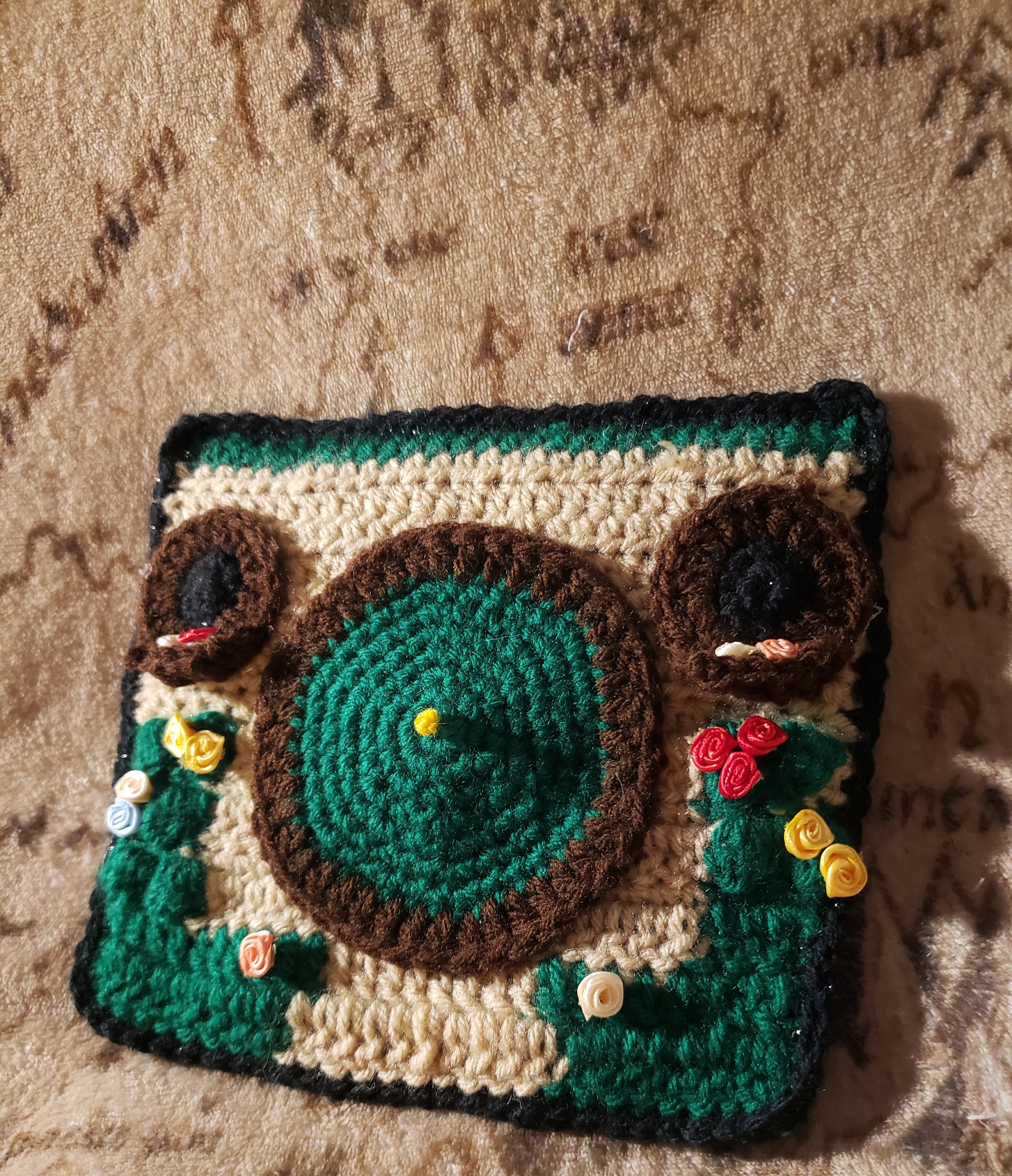 Halfling Hole Potholder Crochet Pattern - Etsy