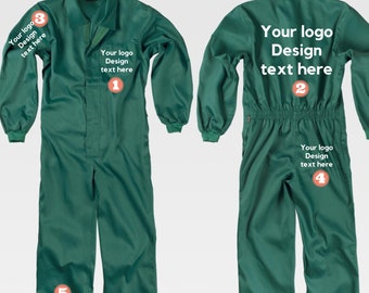 Custom Logo Coverall - Etsy