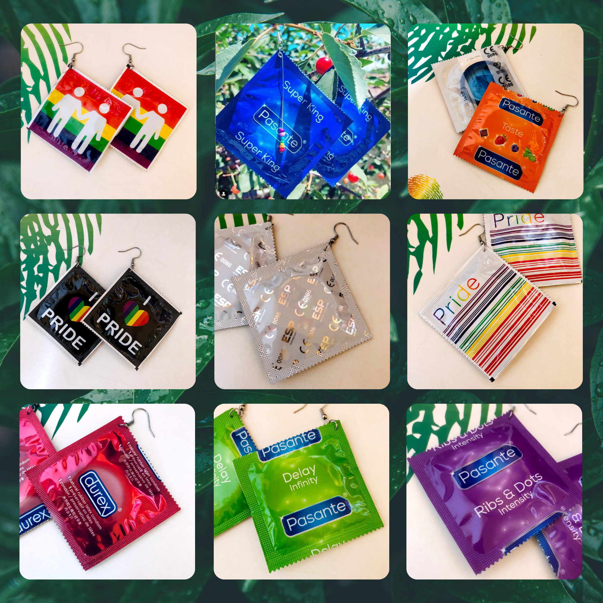 Funny Condom Packets