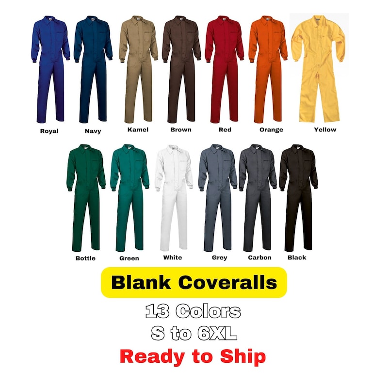 Mechanic Coveralls - Etsy