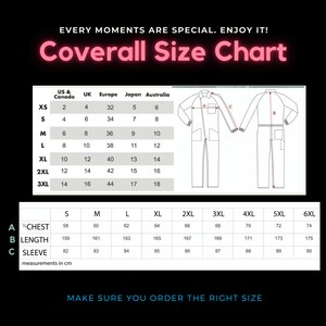 Custom Work Coverall Personalized Overalls & Coveralls - Etsy