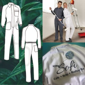 Custom Work Coverall Personalized Overalls & Coveralls - Etsy
