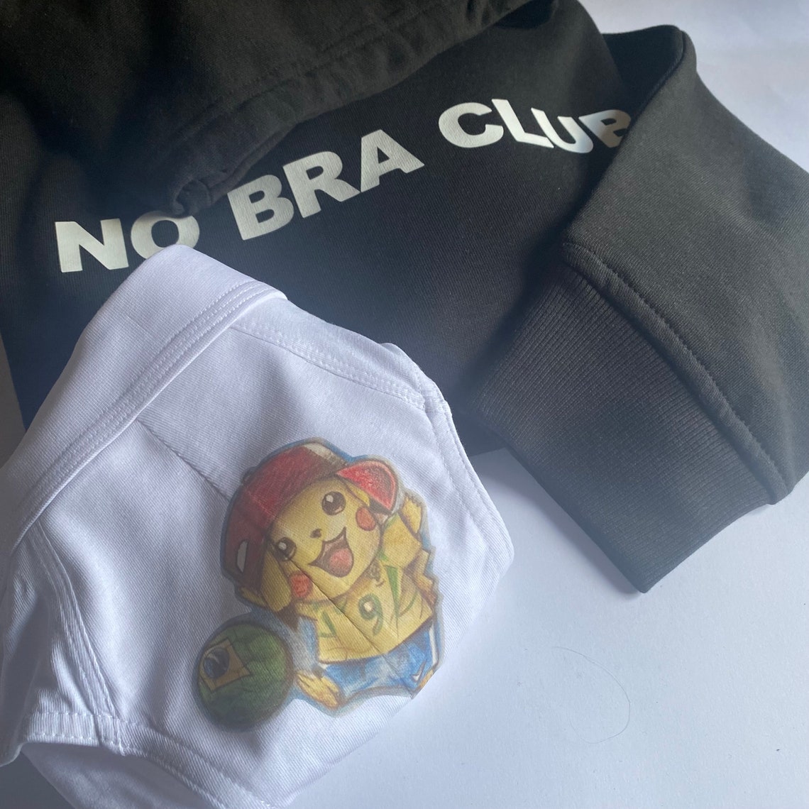 No Bra Club Tee Sweat Or Hoodie Feminist T Shirt No Bra Team Etsy
