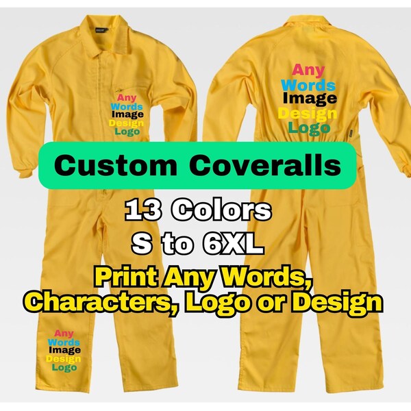 Yellow Jumpsuit - Etsy