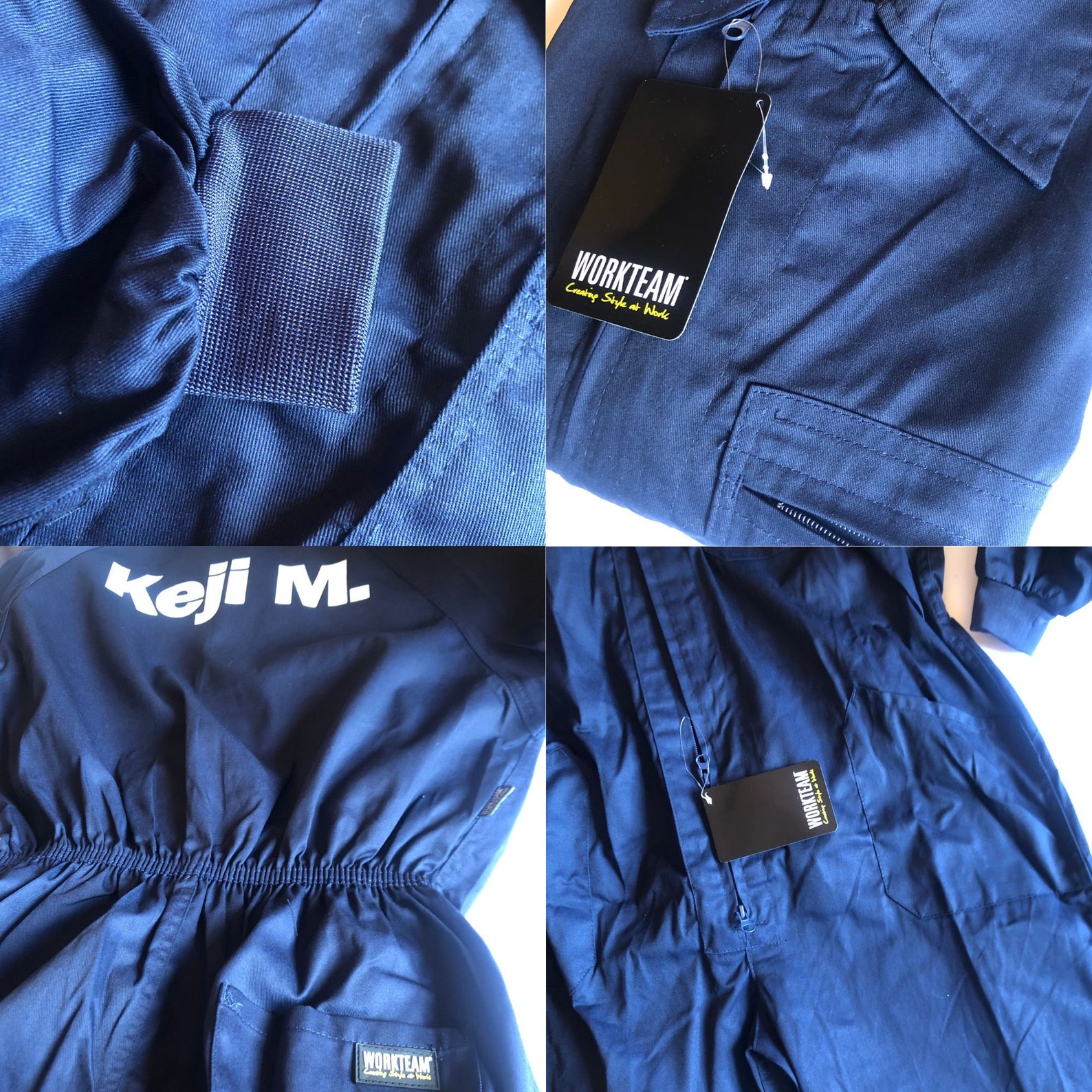 Custom Work Coverall Personalized Overalls & Coveralls - Etsy