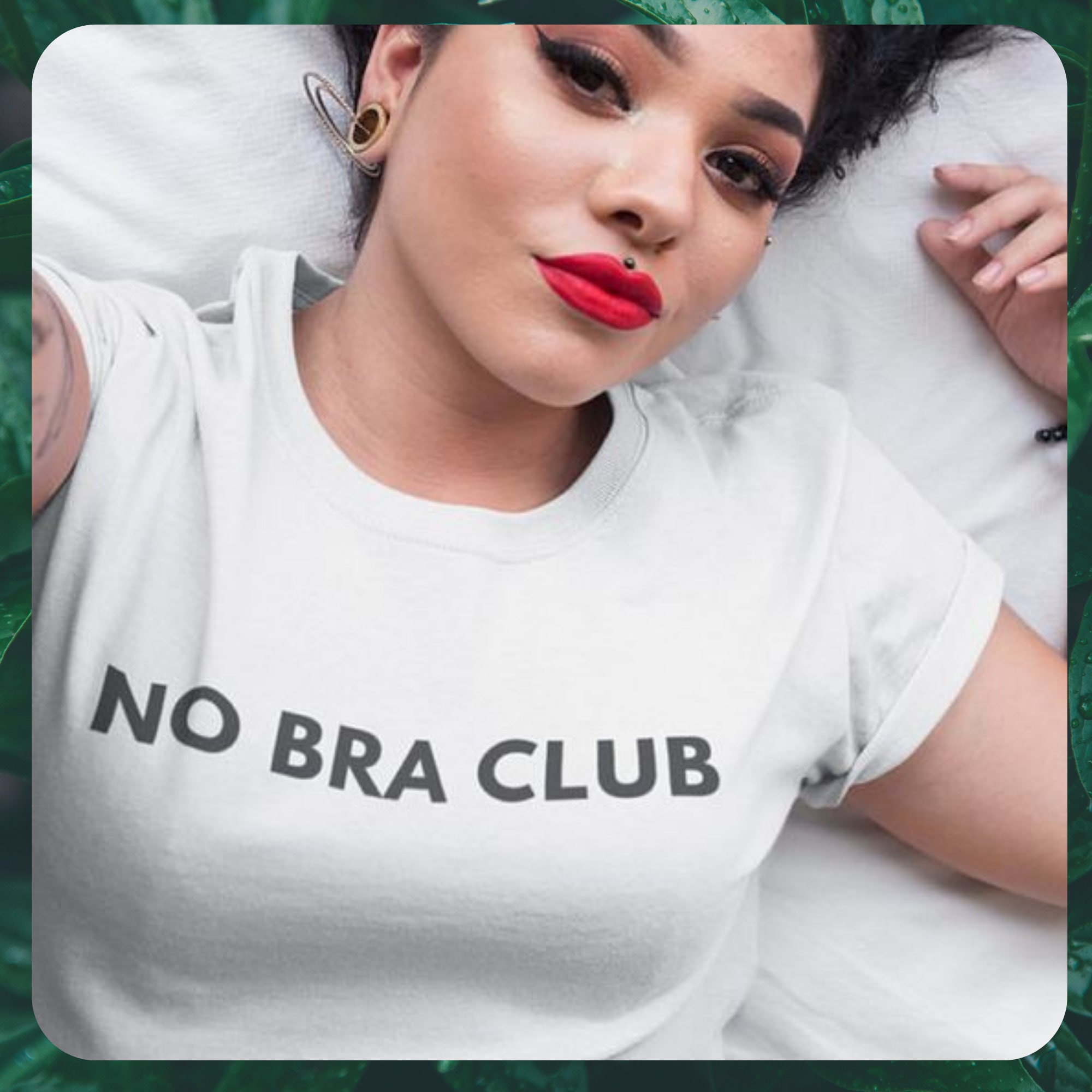 No Bra Club Tee Sweat or Hoodie Feminist T-shirt NO BRA TEAM - Etsy
