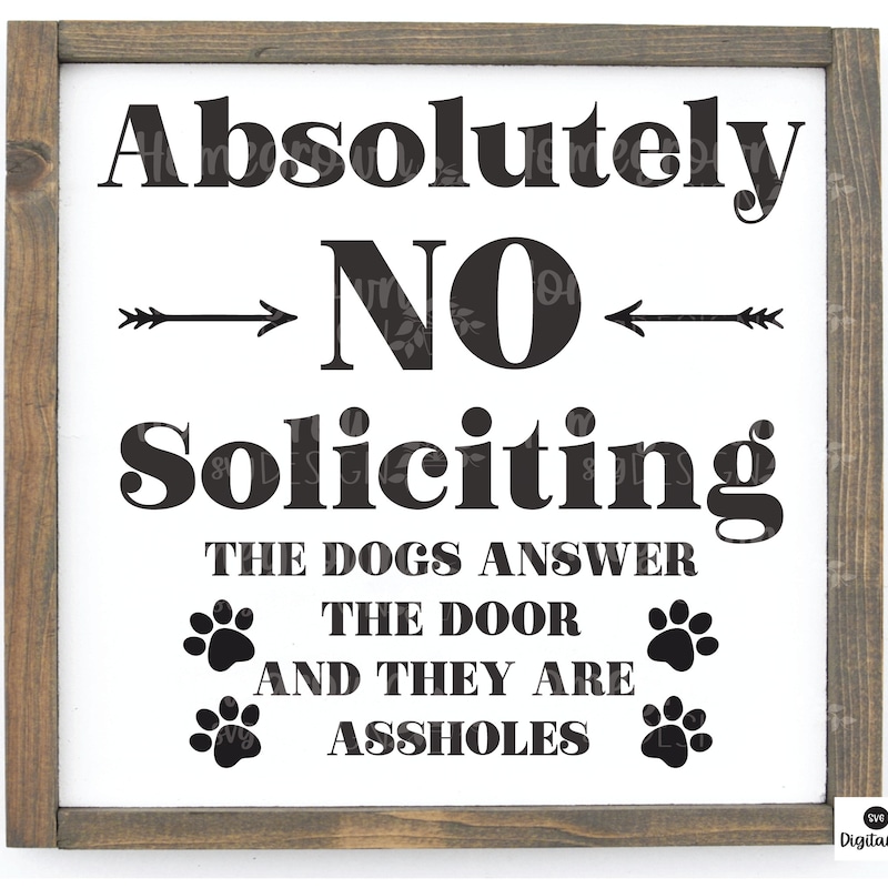Funny Dog Signs - Etsy