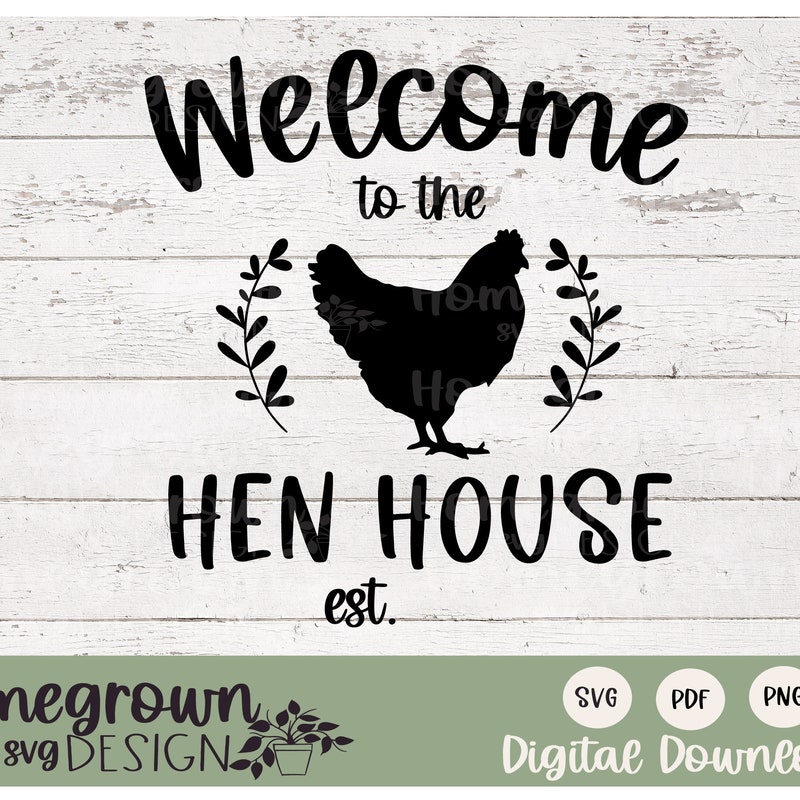 Hen House Sign - Etsy