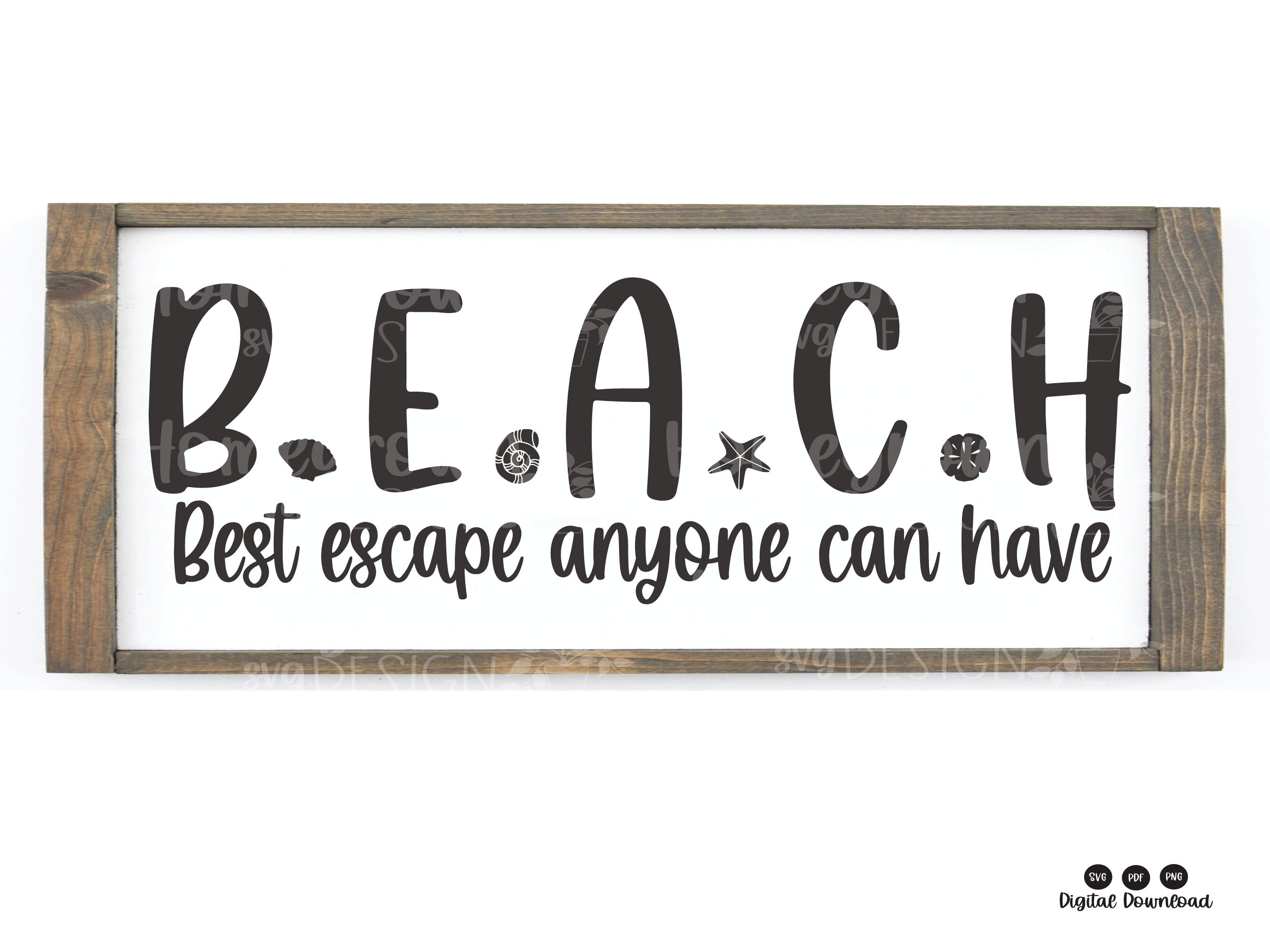 Beach SVG Beach Definition Sign Escape SVG Nautical Sign - Etsy
