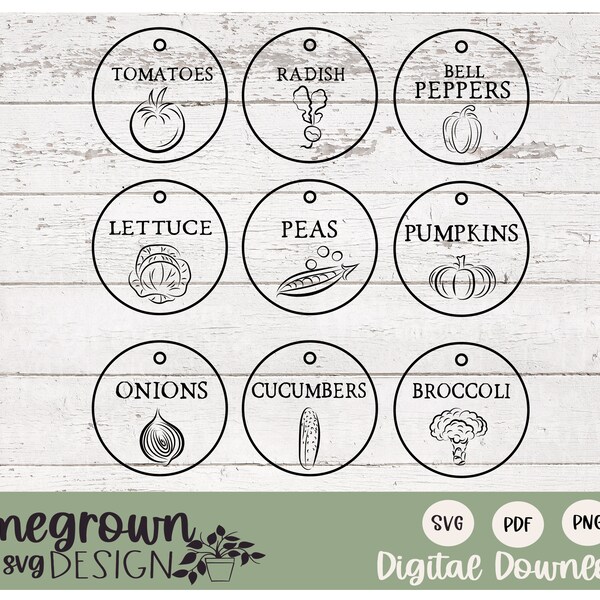 Garden Labels - Etsy