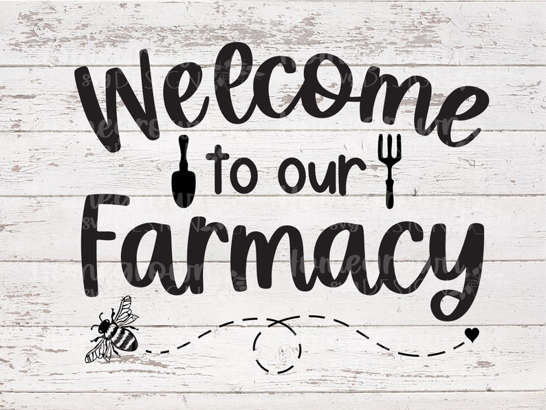 Farmacy SVG - Garden Sign - Home Remedy Sign - Pharmacy Sign - Herb ...