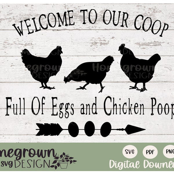 Funny Chicken Sign - Etsy