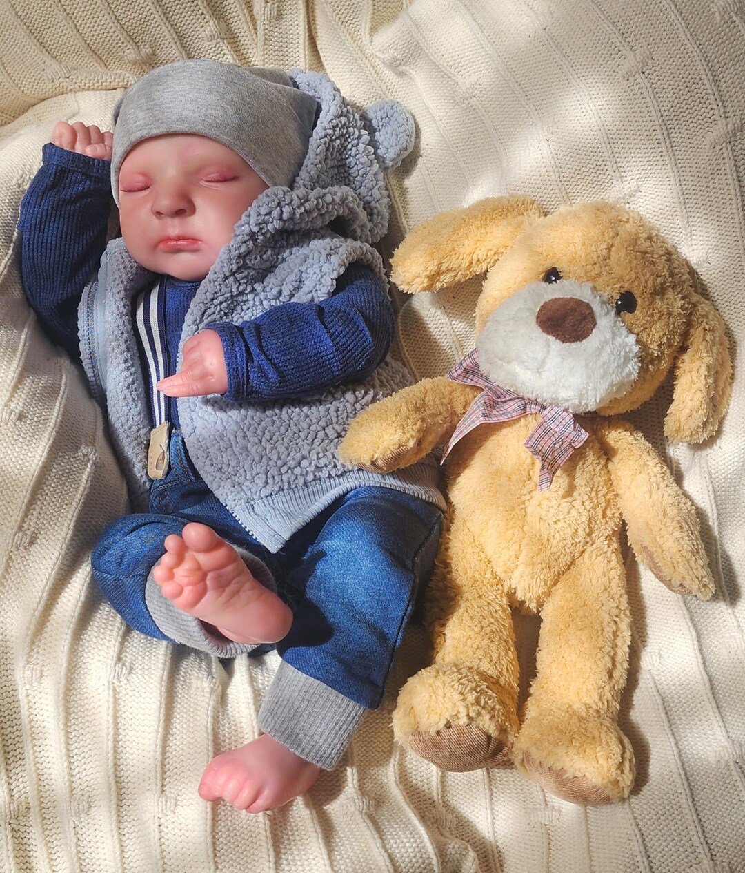 Realborn "carol" (boy Version) Asleep - Etsy