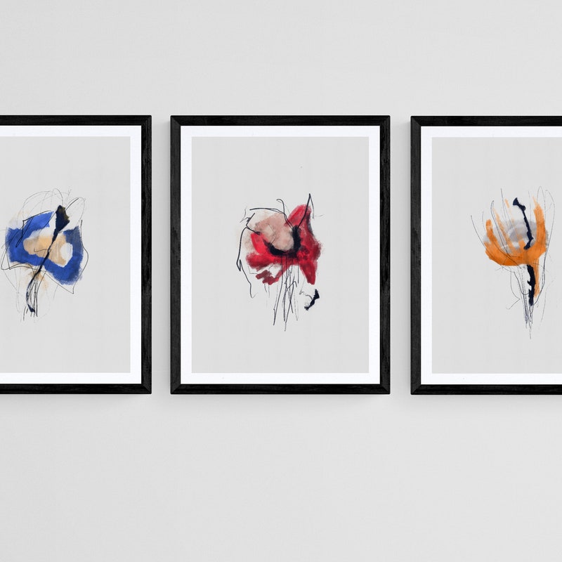 Wall Art Set of 3 - Etsy