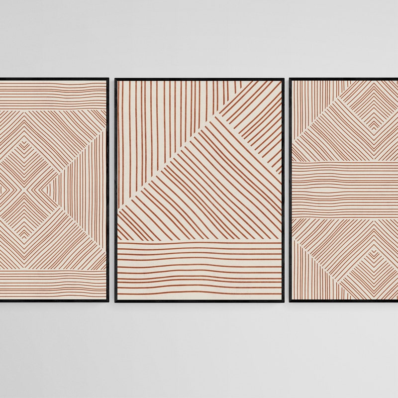 Geometric Art Print - Etsy