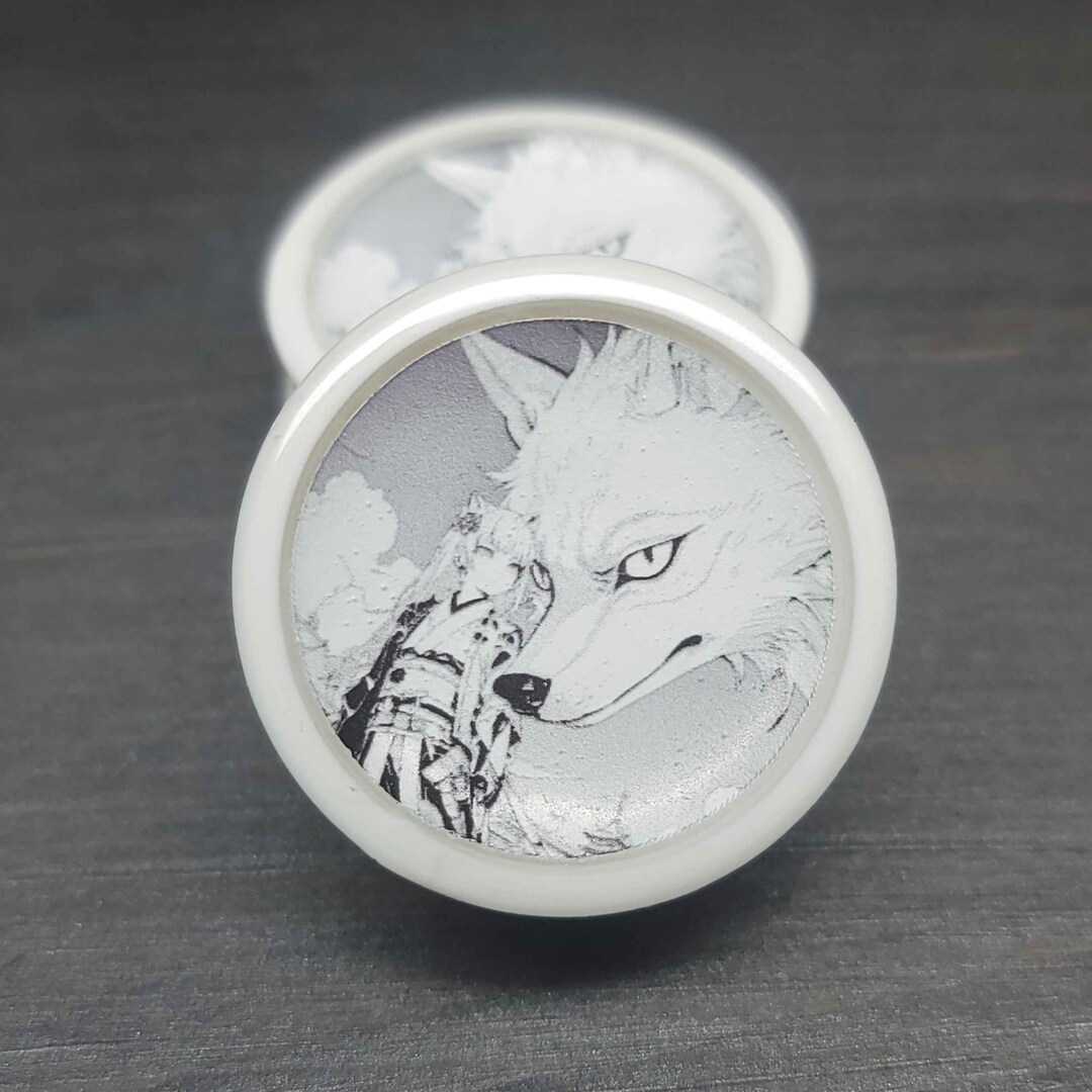 Kitsune No Gādian - Manga Plugs Gauges Earrings (pair) - Etsy