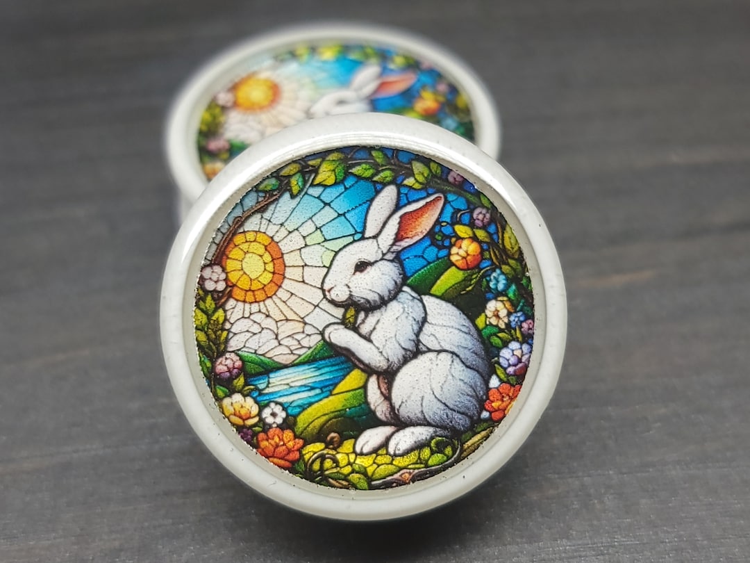 White Rabbit - Plugs Gauges Earrings (pair) - Etsy