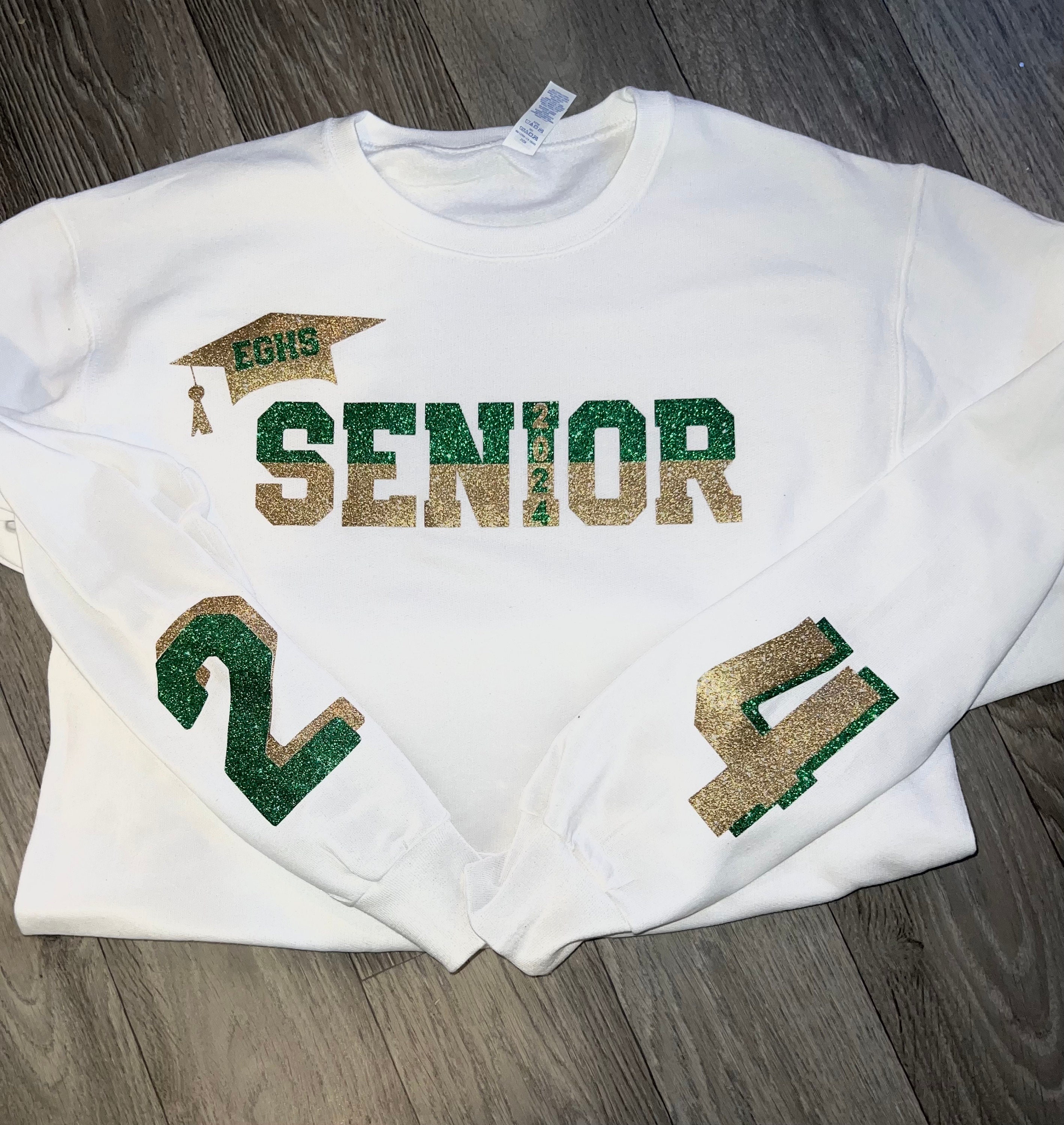Senior Sweatshirt, Class of 2024 Sweatshirt, College Senior, High ...
