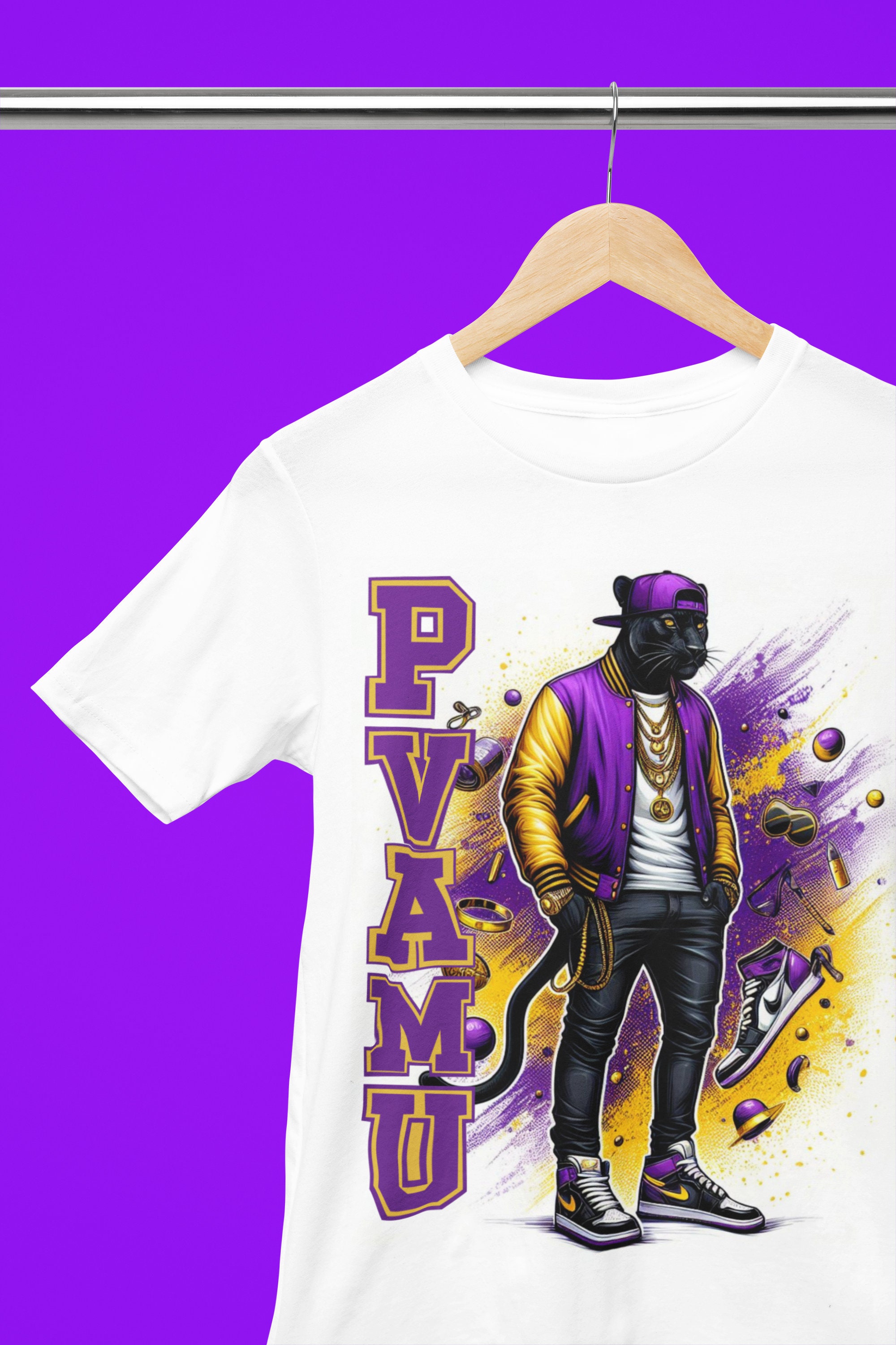 PVAMU Panther Pride T-shirt - HBCU Fashion Statement Tee - Bold Graphic ...