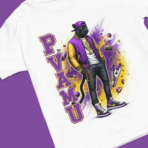 PVAMU Panther Pride T-shirt - HBCU Fashion Statement Tee - Bold Graphic ...