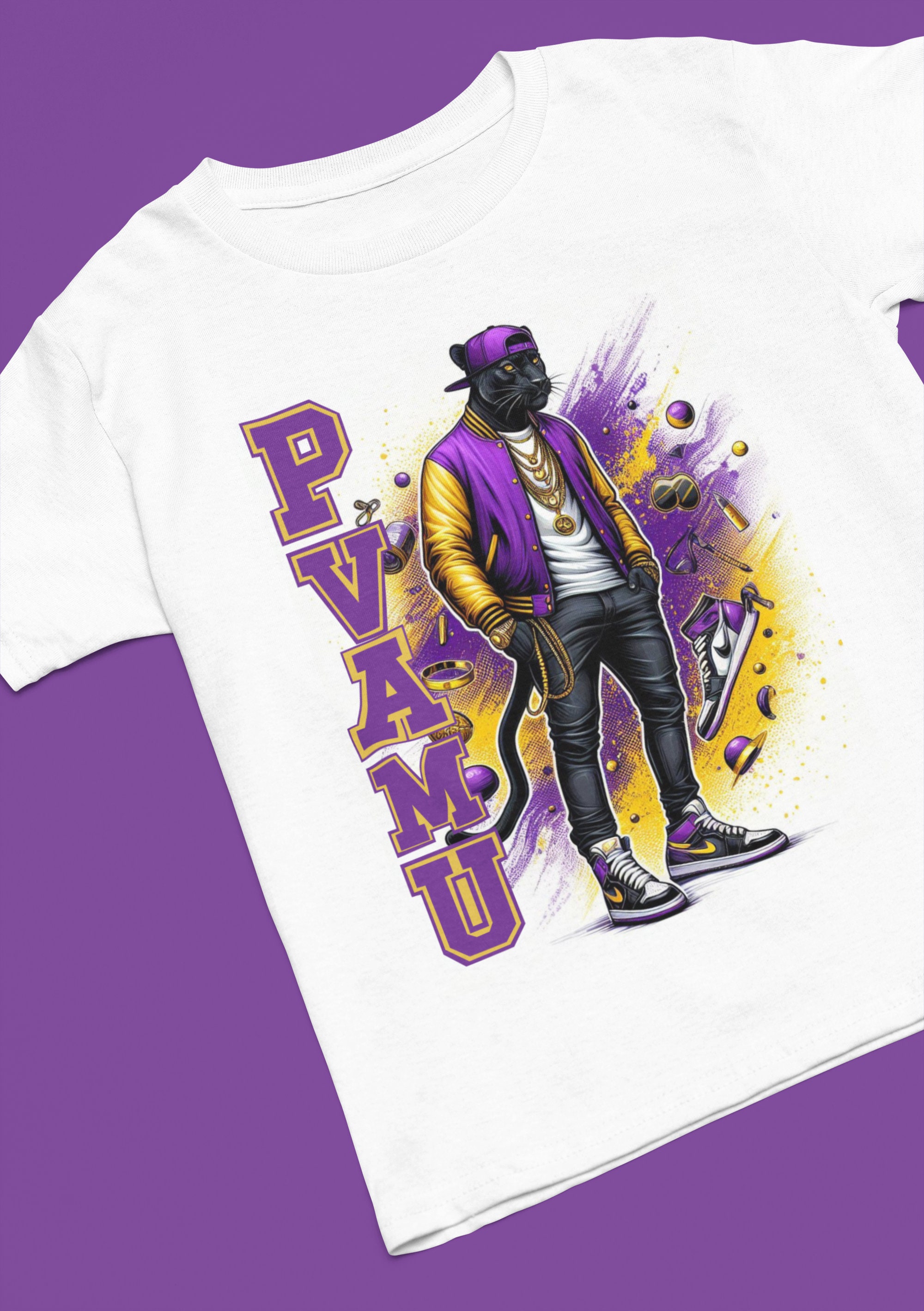 PVAMU Panther Pride T-shirt - HBCU Fashion Statement Tee - Bold Graphic ...