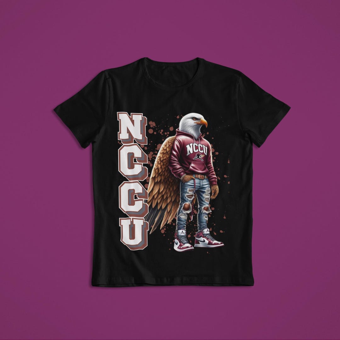 NCCU Eagle Pride T-shirt | HBCU Celebration | Gildan Softstyle Tee in ...