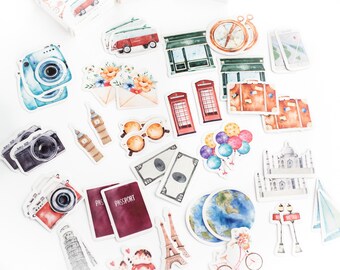 Travel sticker | Etsy