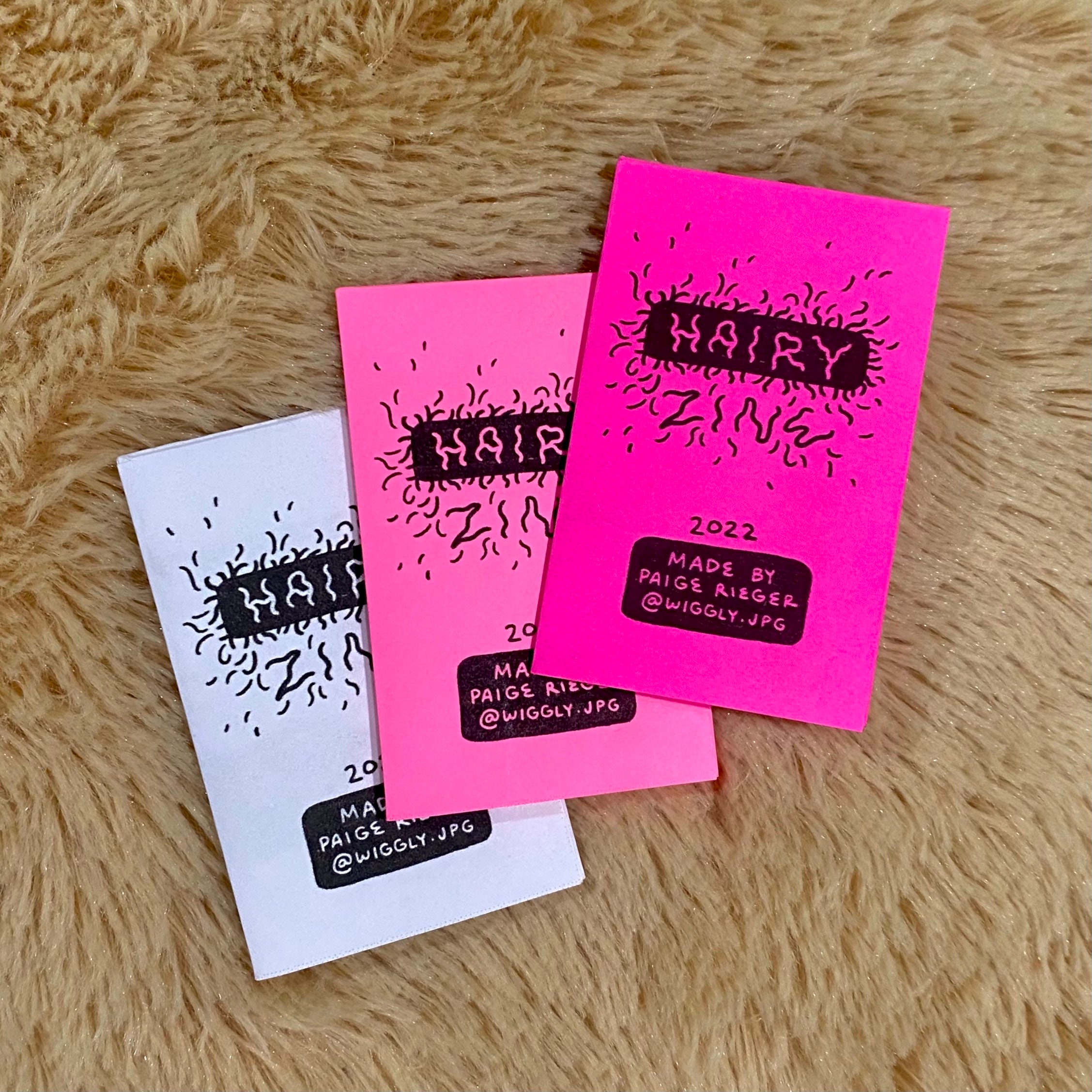 Hairy Zine | Self-published Mini Magazine | Digital Illustration ...