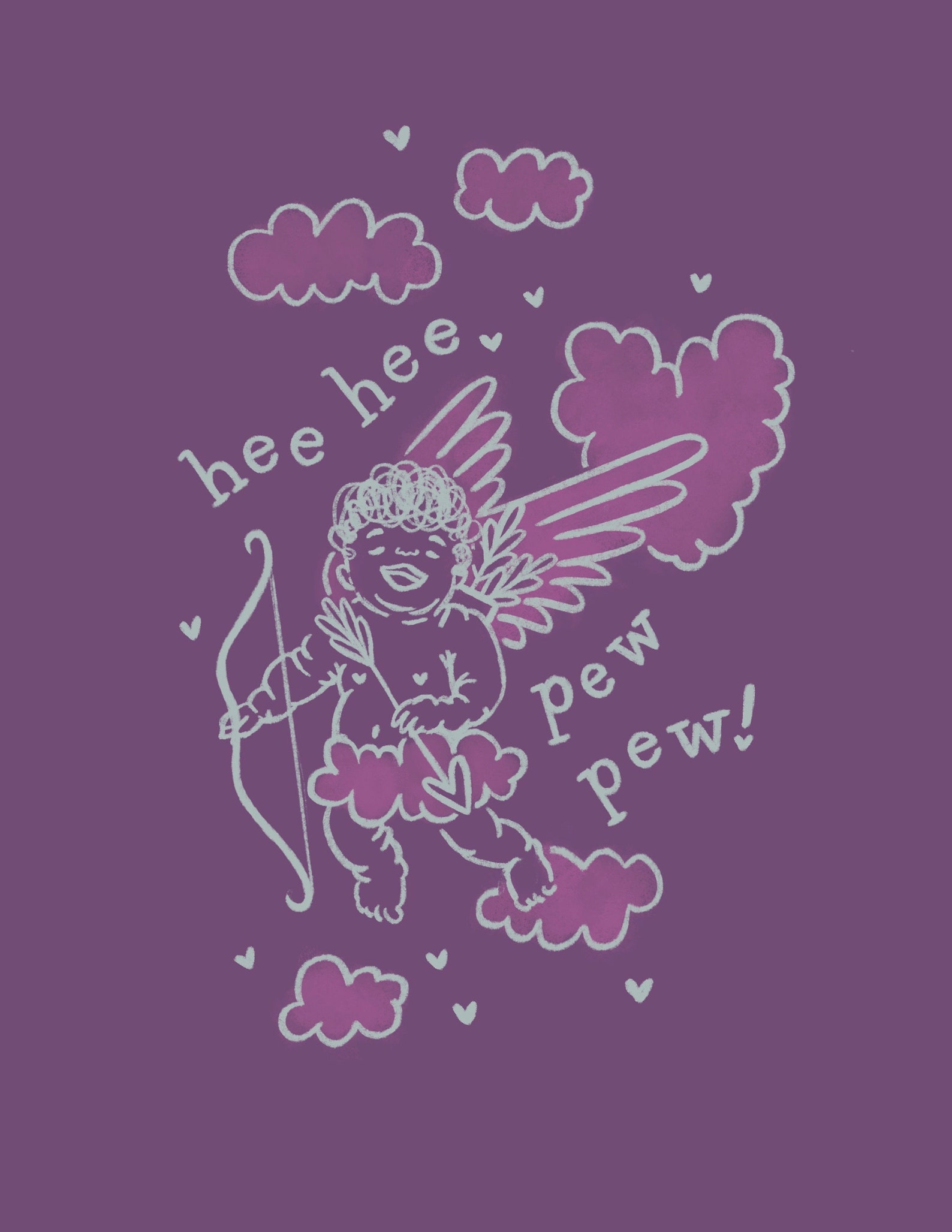 Cupid’s Arrow Greeting Card 4.25x5.5” (anniversary / Valentine’s ...