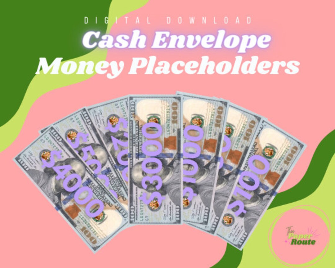 100 Dollar Place Holder 500 Dollar Place Holder 1000 Dollar Place ...