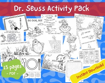 The Cat in the Hat Handprint Art, Read Across America Craft Ideas, Dr ...