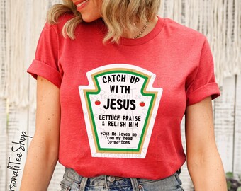 Ketchup Jesus Shirt - Etsy