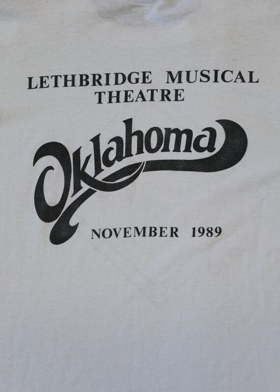 1989 Oklahoma Musical Theatre T-Shirt - Gem