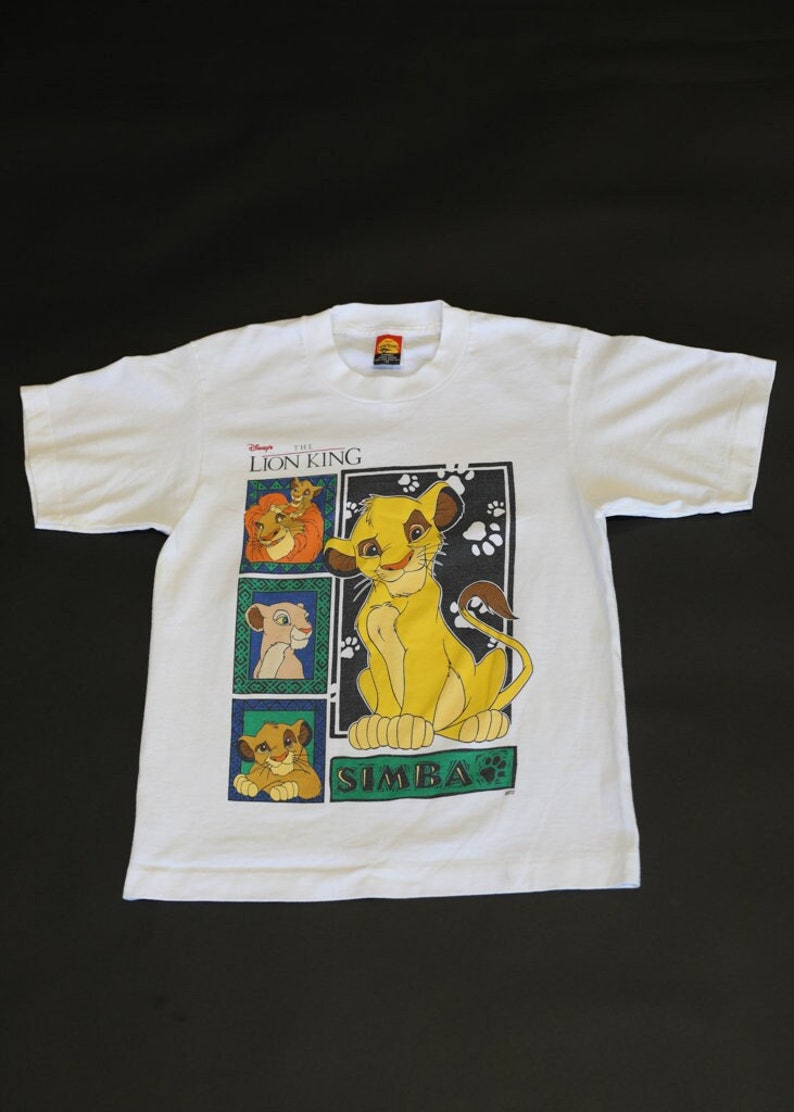 Vintage Lion King Simba T-shirt - Etsy