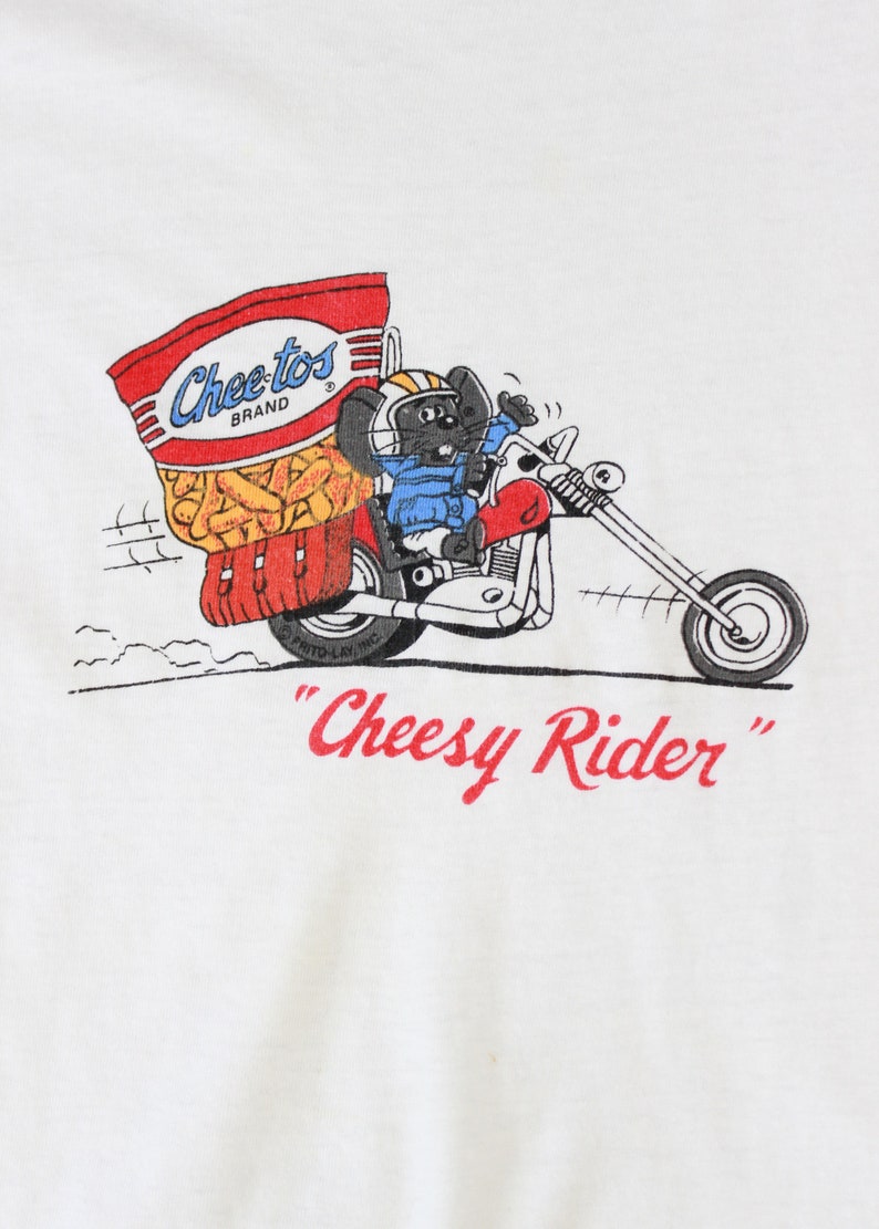 Cheetos "cheesy Rider" Tee - Etsy