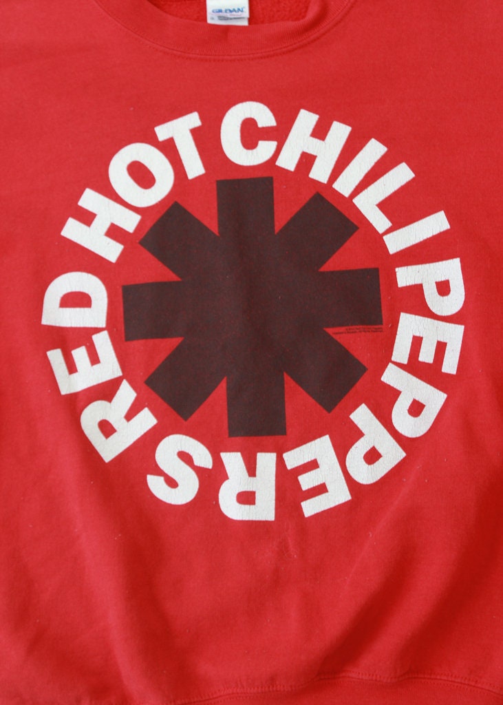 2012 Red Hot Chilli Peppers Sweater - Etsy