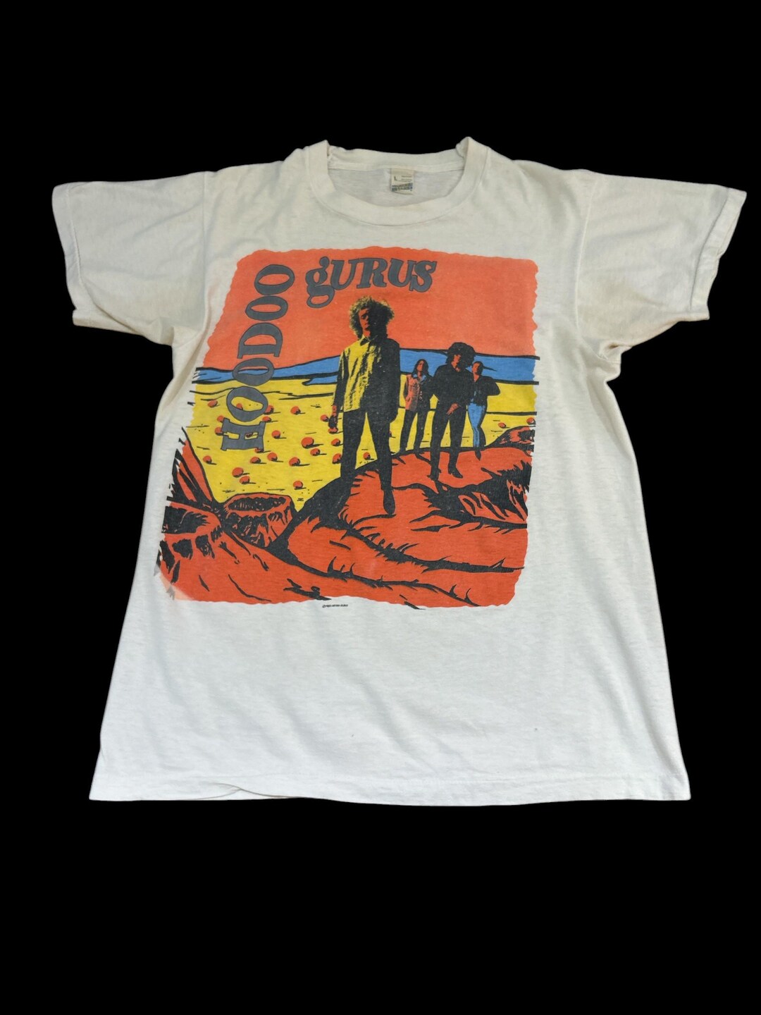 Vintage 1986 Hoodoo Gurus Like Wow Tour T-shirt - Etsy