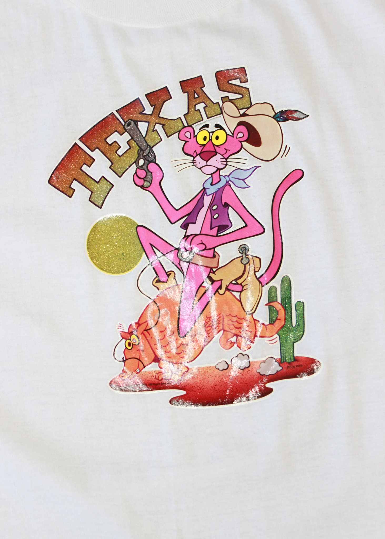 Pink Panther Texas Tee - Etsy