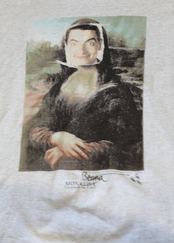 1996 Mr. Bean Mona Lisa T-Shirt - Gem