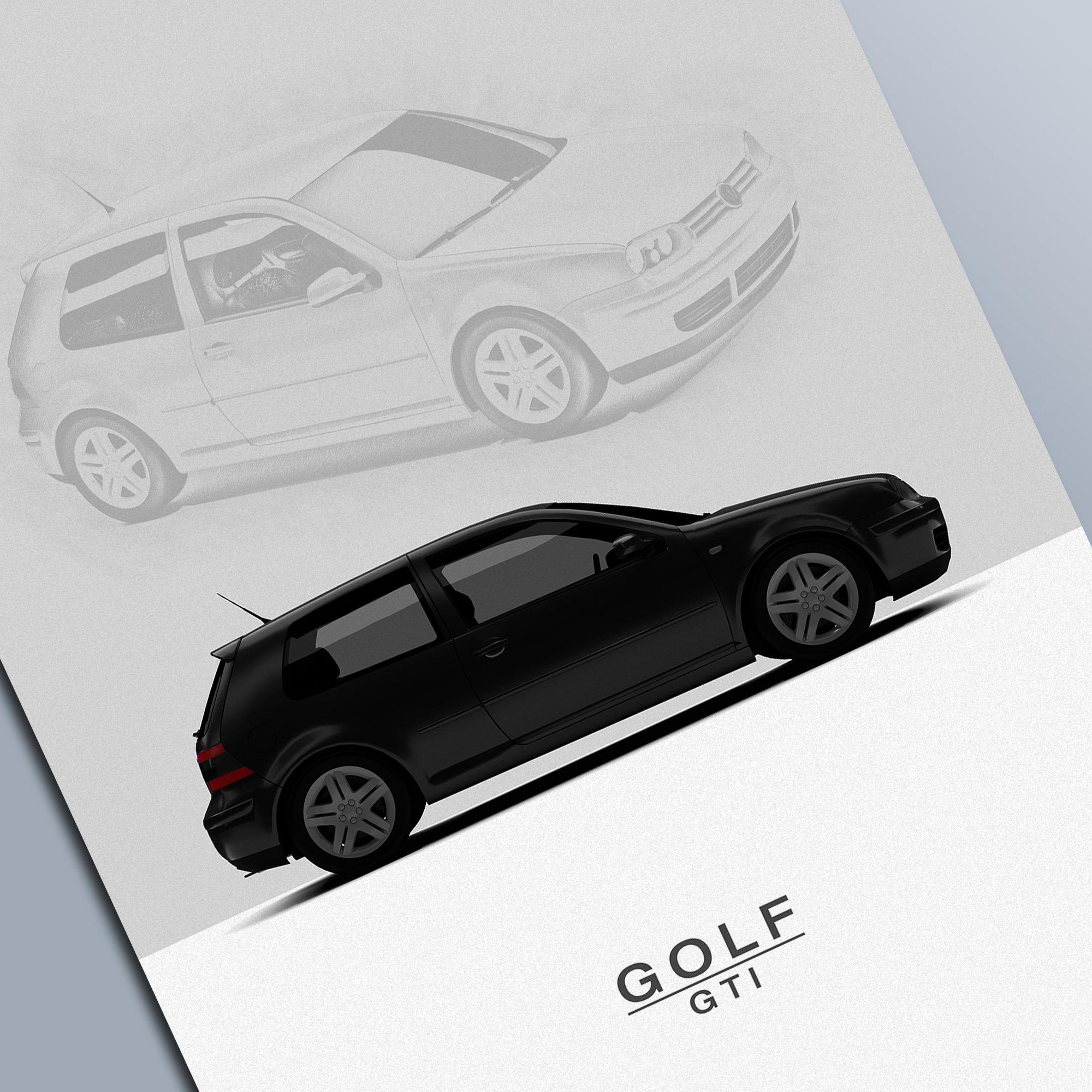 Volkswagen Golf Black 2001