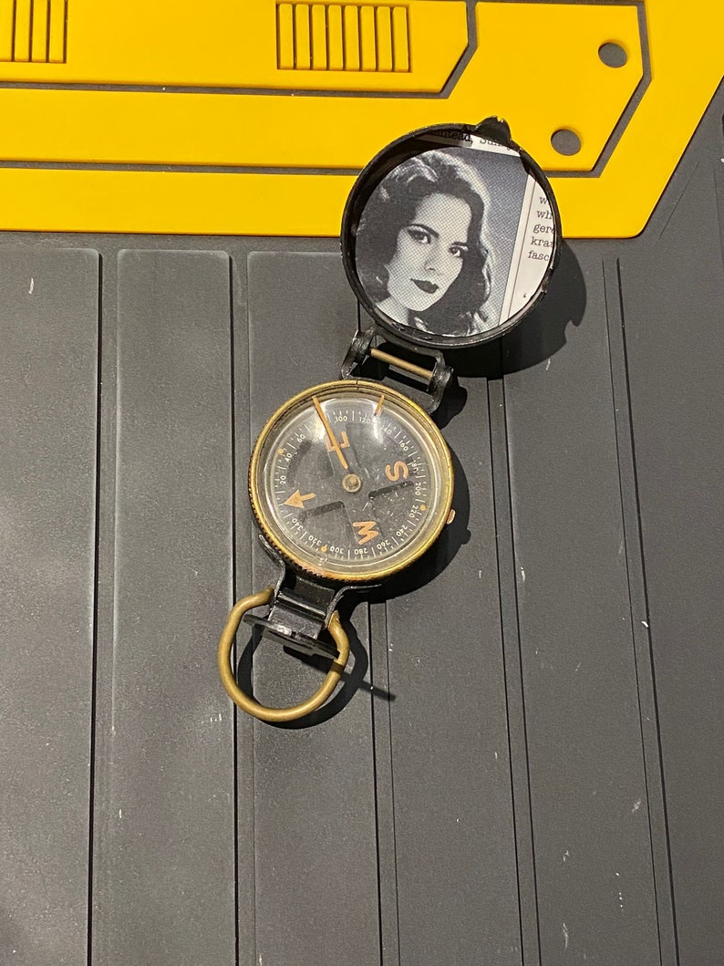 Captain America Peggy Carter Compass Actual World War 2 Vintage ...