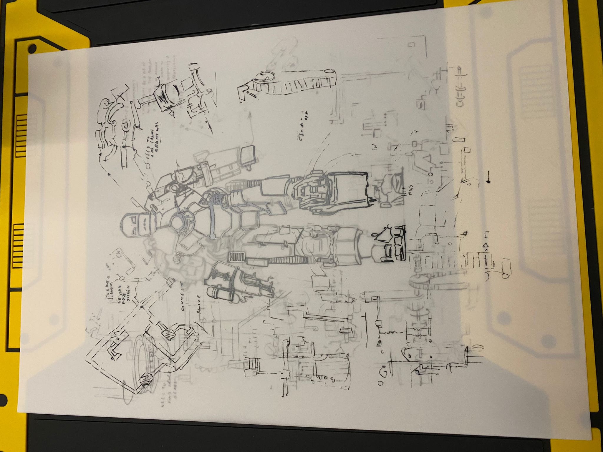 Iron Man Mark 1 Cave Blue Prints Movie Prop Replica - Etsy