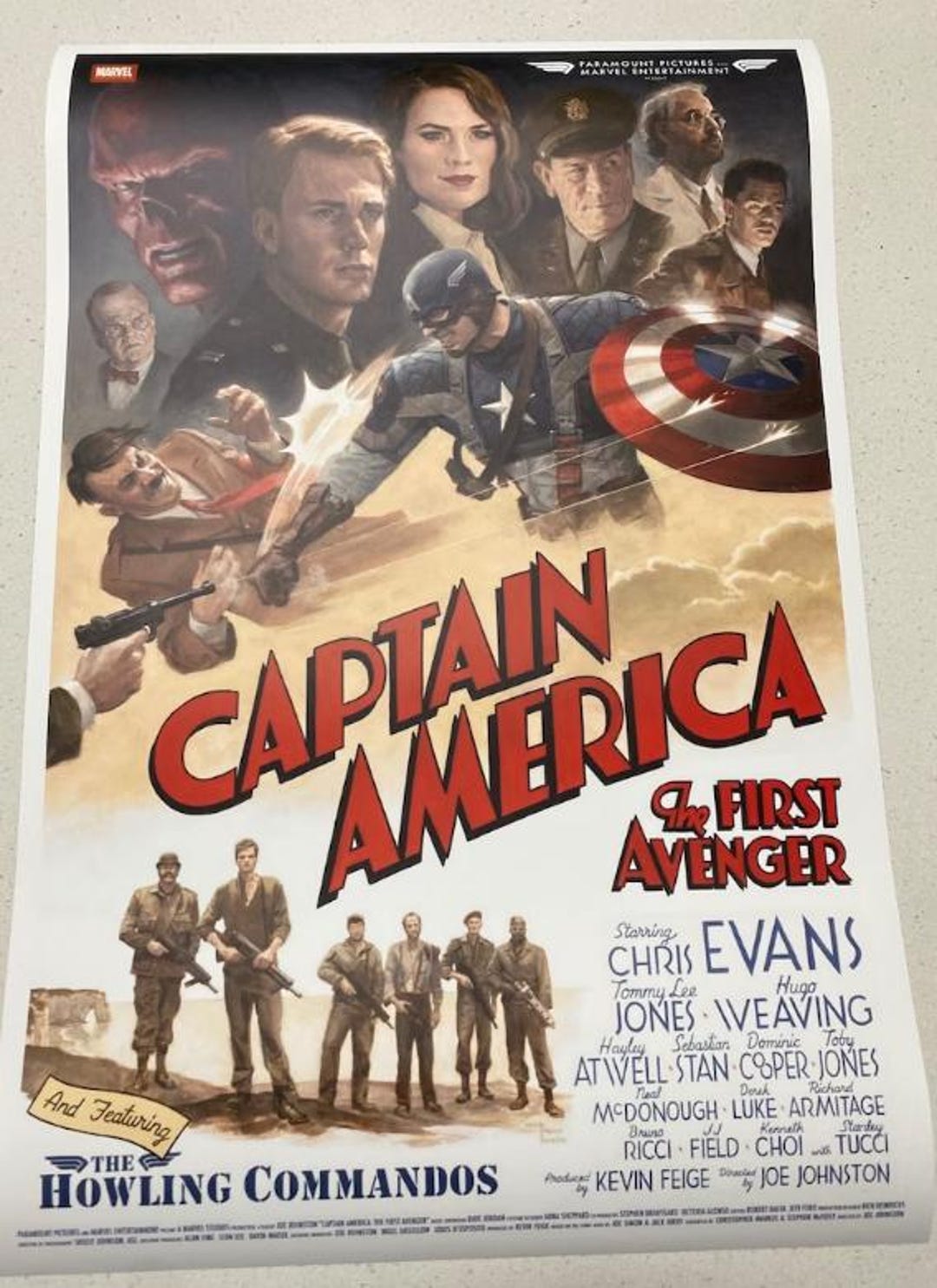 Captain America Poster Print - Etsy