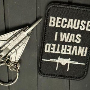 F-14 Tomcat Keyring Keychain Patch Set Replica Maverick Gift Present ...